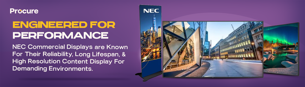 NEC Digital Signages – Procure FZE
