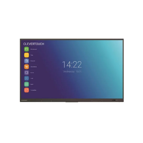 Clevertouch Plus Series Touch Screen 86" 4k, 20-Point Touch Plus86 ...