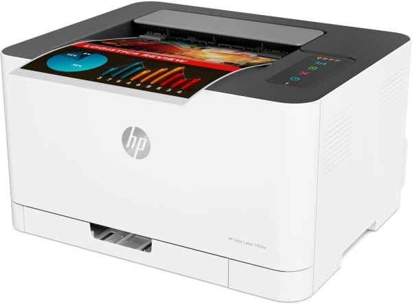 HP 150nw Lightweight and Up To 18ppm Personal Color Laser Printer ...