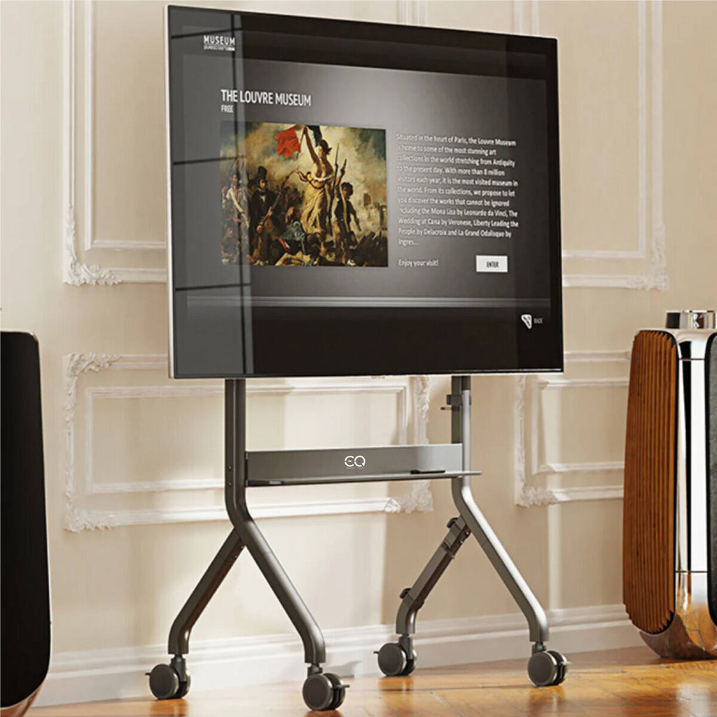EQ TEX 75-90 Manual Lift Stand for 75 to 90 Inch Interactive Flat ...