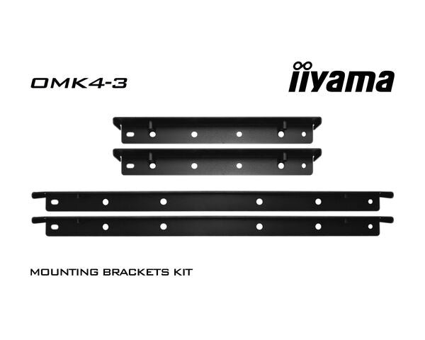 iiyama Mounting Bracket Kit for TF4339MSC Open Frame Touchscreen OMK4-3 ...