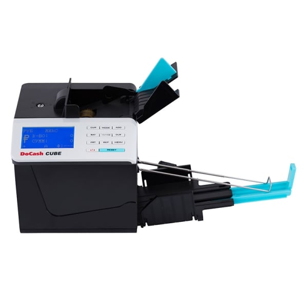 Docash Cube Bill Counter Automatic Counterfeit Detector for Efficient ...