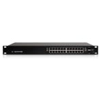 Ubiquiti EdgeSwitch 24-Port 250-W Managed PoE + Gigabit Switch with SF ...