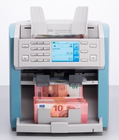 G&D BPS B1 High-Speed Banknote Counter with Advanced Authentication Fe ...