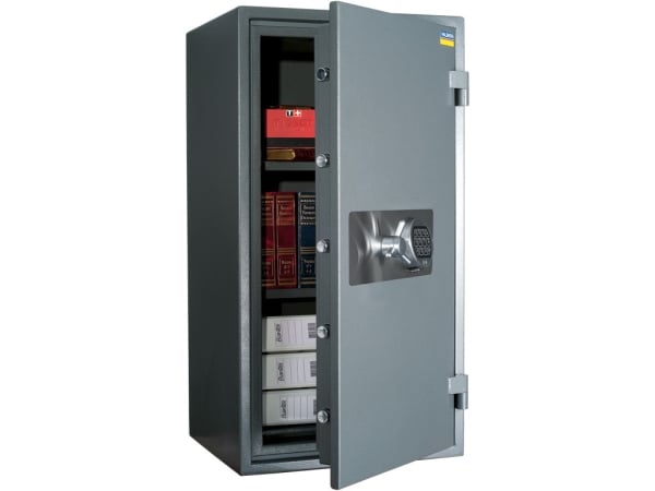 Valberg Garant 95 EL + KL Fire and Burglary Resistant Safe, Digital Lo ...