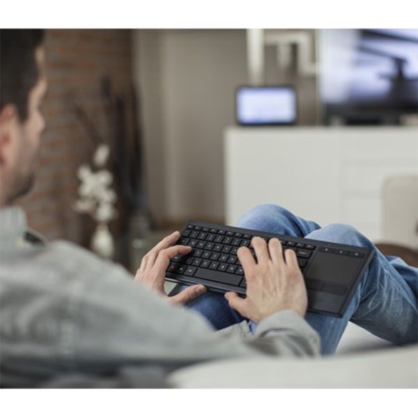 Logitech K830 Illuminated Living-Room Keyboard – Backlit Keys ...