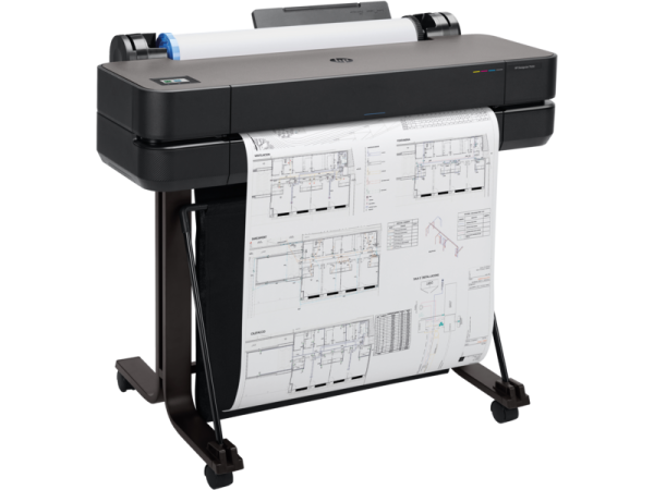 HP DesignJet T630 Large Format Wireless 24-Inch Plotter Printer ...