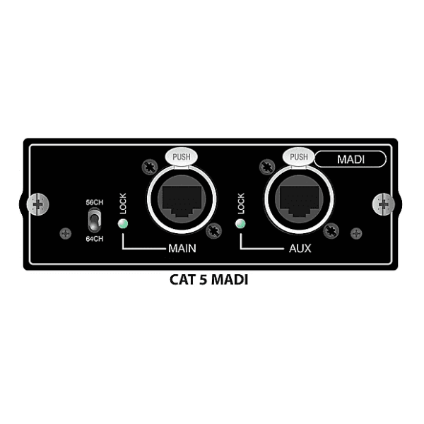 Soundcraft CAT5 Dual Port MADI Option Card Spare Module For Si Series ...